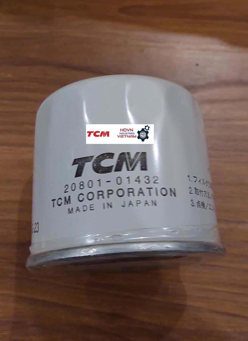Lọc nhớt động cơ xe nâng TCM 20801-01271